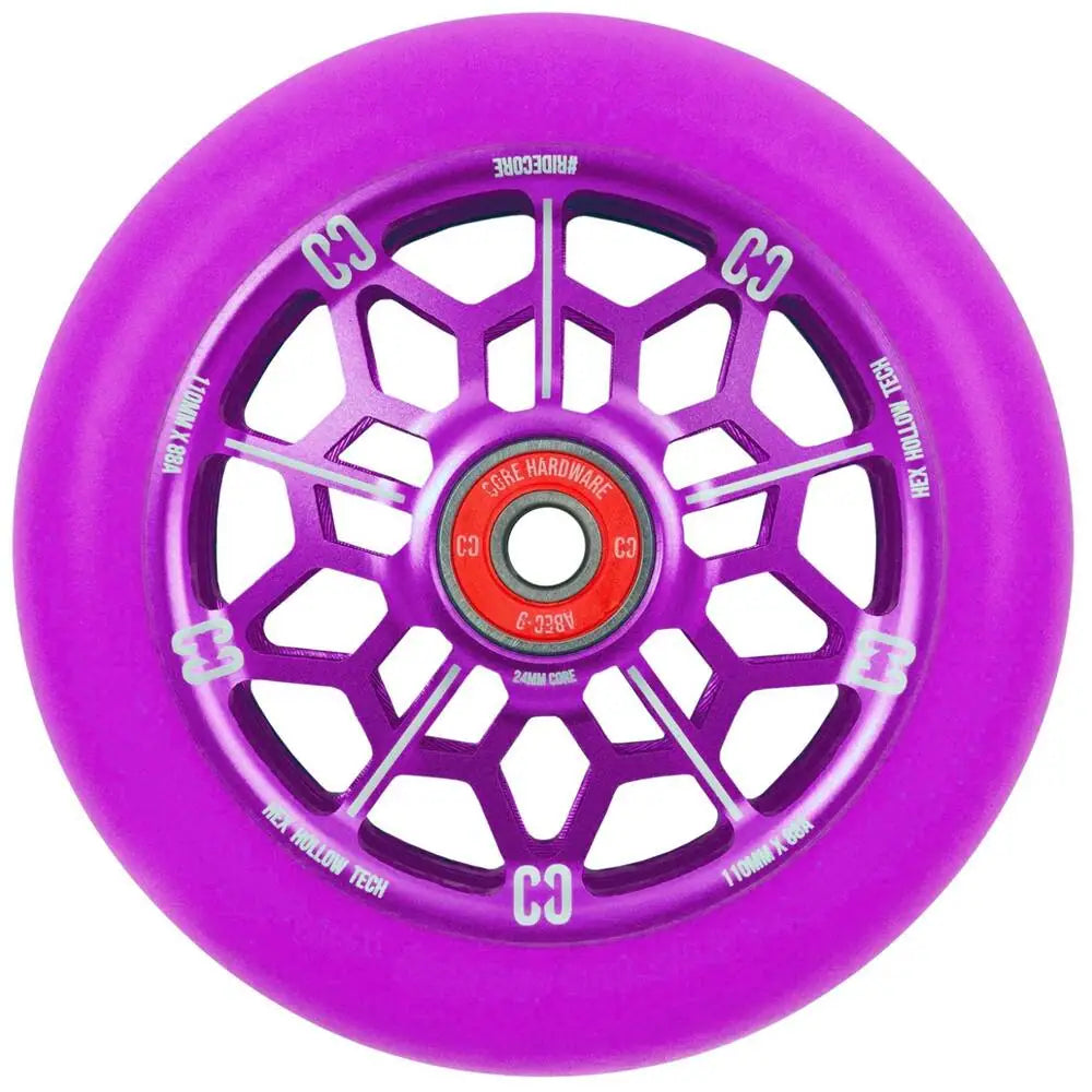 Core Wheel Hex Hollow 110mm purple – X-World skateshop